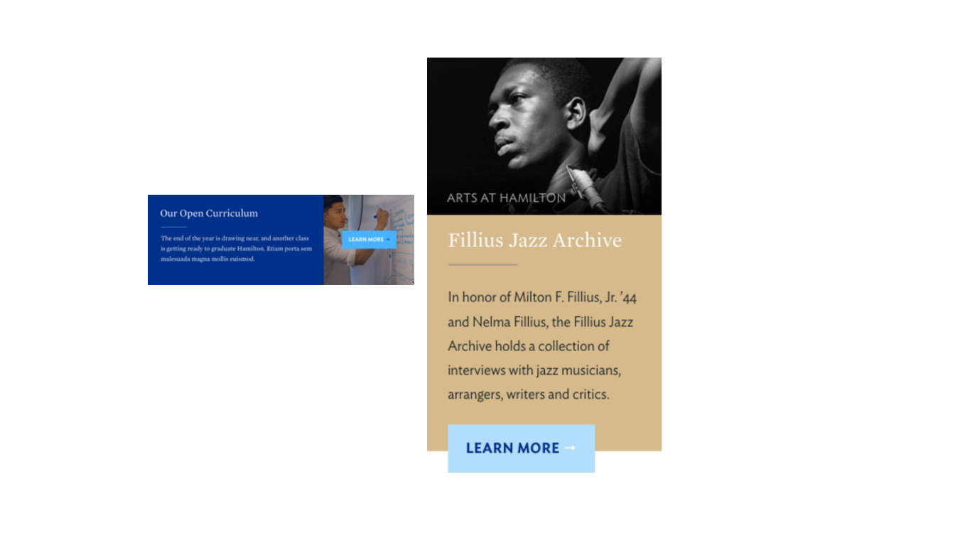 Resource Center - SiteManager - Callout - Hamilton College